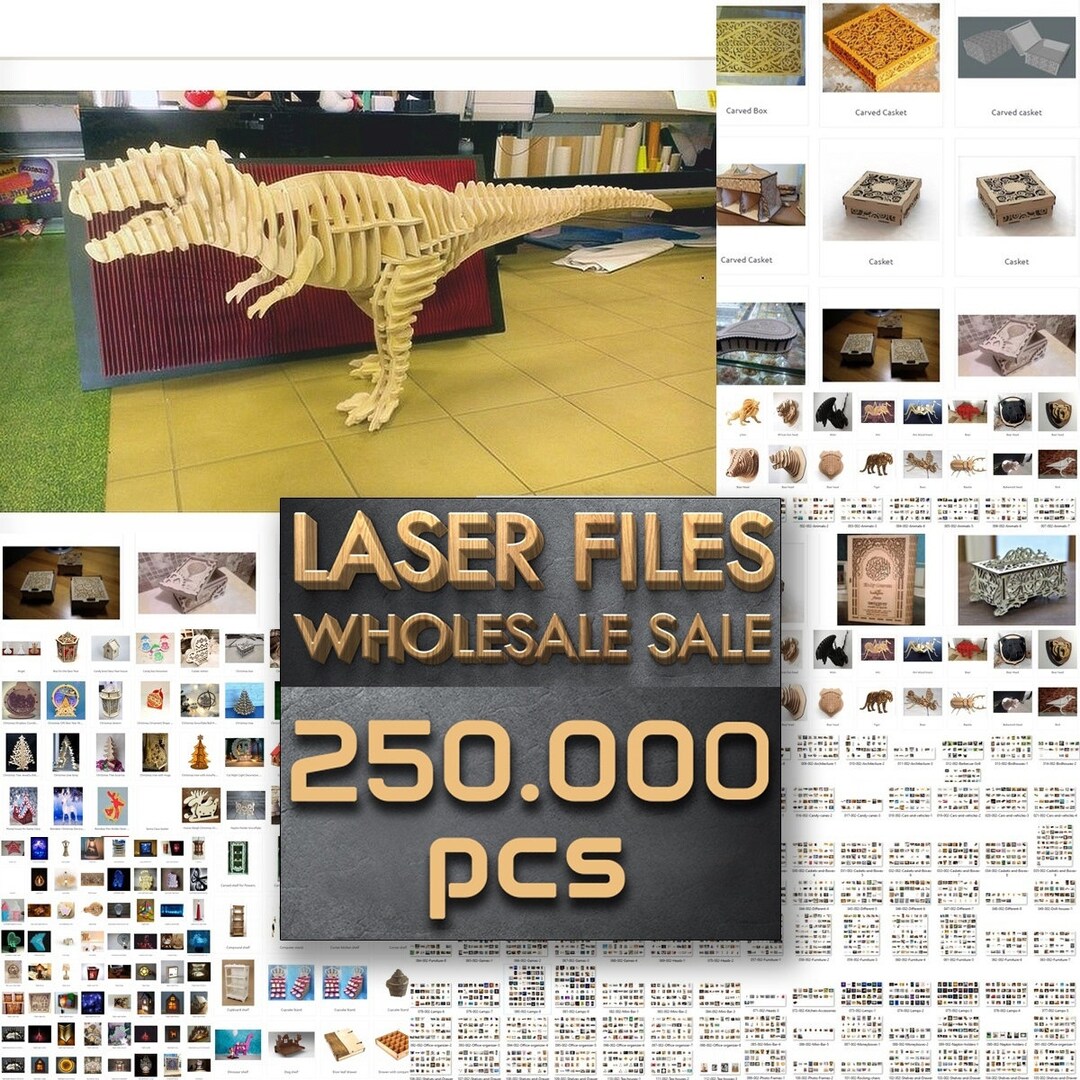 250,000 Laser Cut Files, Laser Cut Files, Vector Model, Laser Cutouts ...