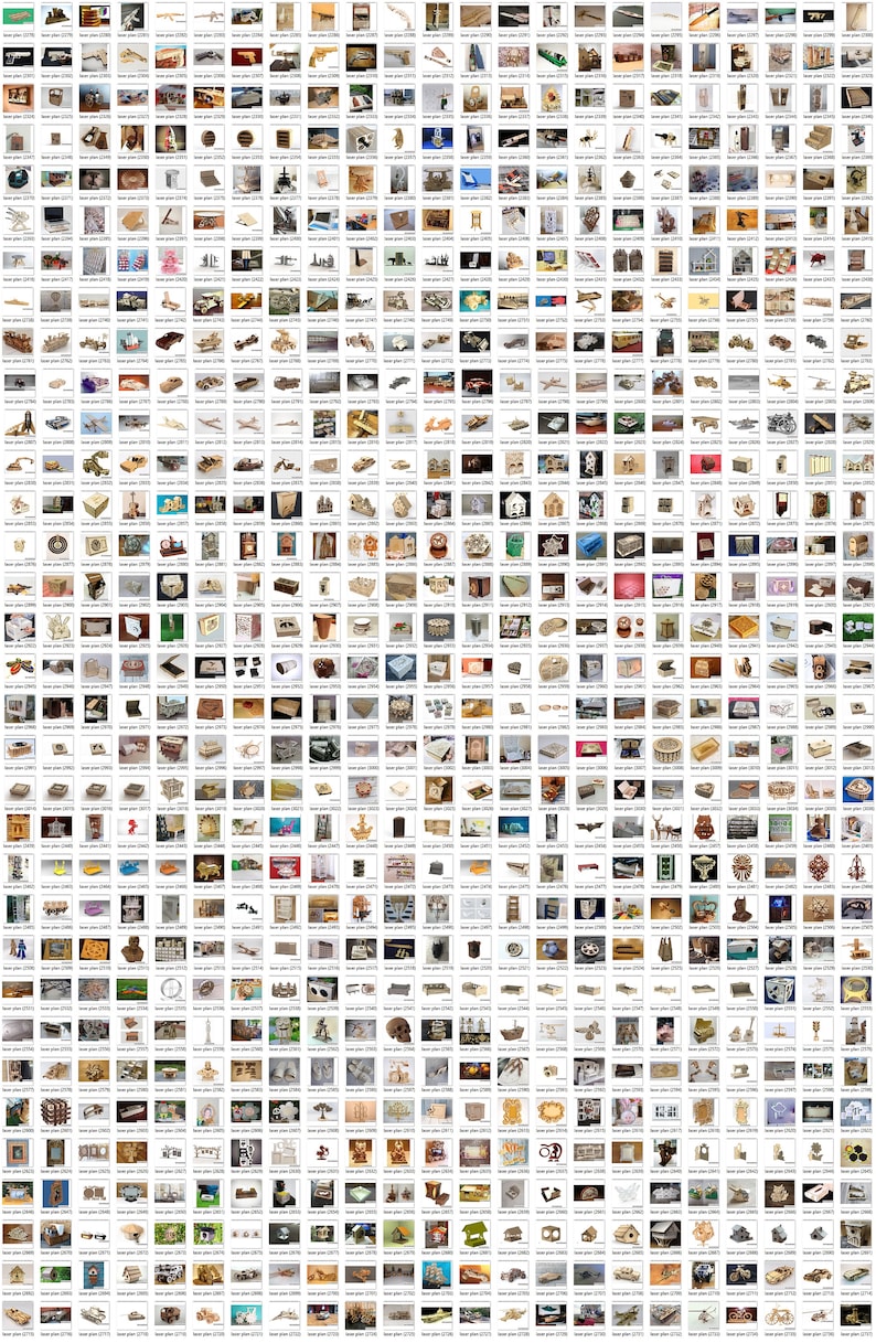 Laser Cut Files 250,000 Mega Set! the Largest Catalog in the World ...