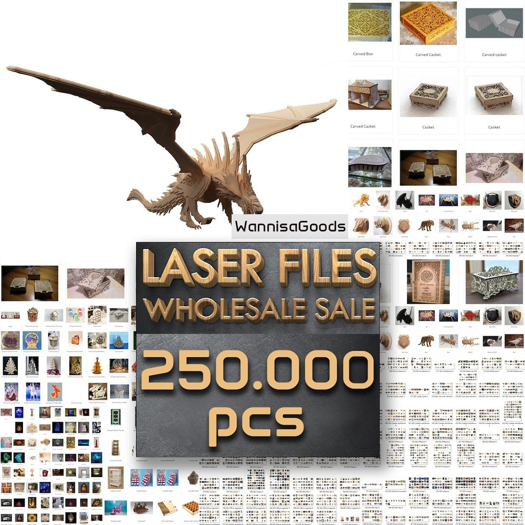 250,000 Laser Cut Files, Laser Cut File, Vector Model, Decoration, Svg ...