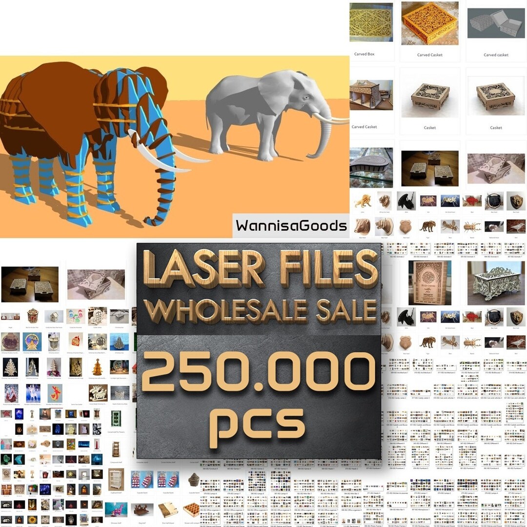 250,000 Laser Cut Files, Laser Cut Vector, Vector Model, Cutting ...