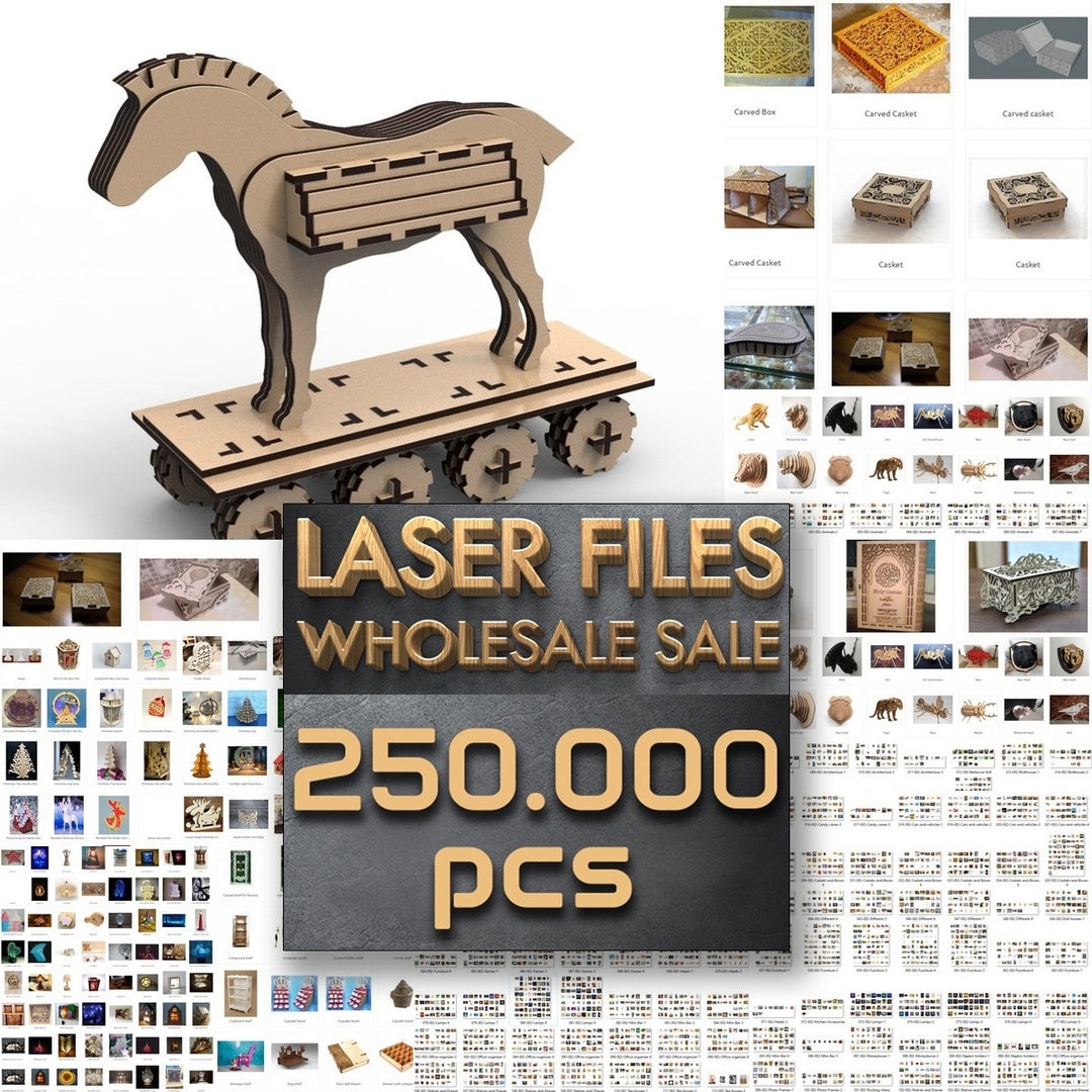 250,000 Laser Cut Files, Laser Cut File, Vector Model, Vector Files ...