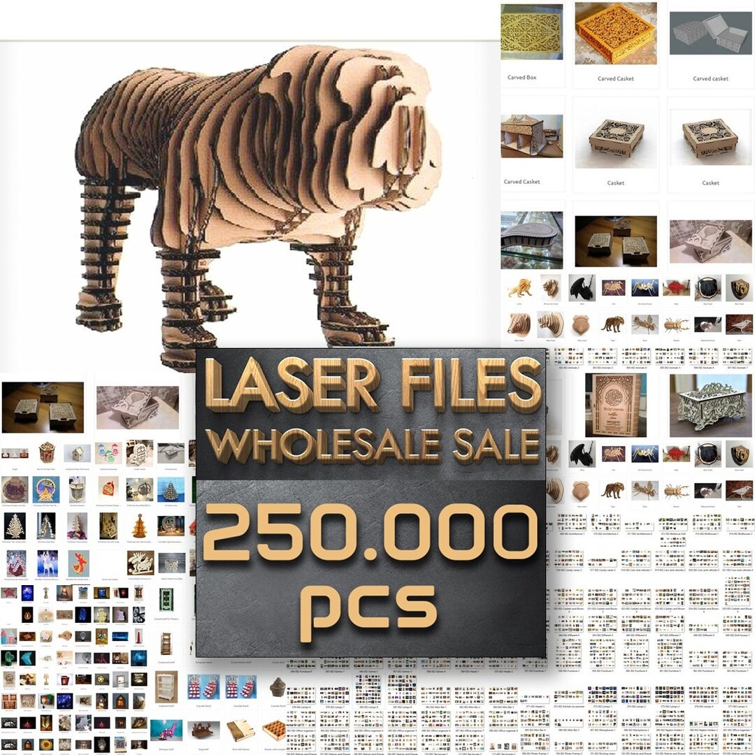 250,000 Laser Cut Files, Laser Cut Files, Vector Model, Laser Cut ...