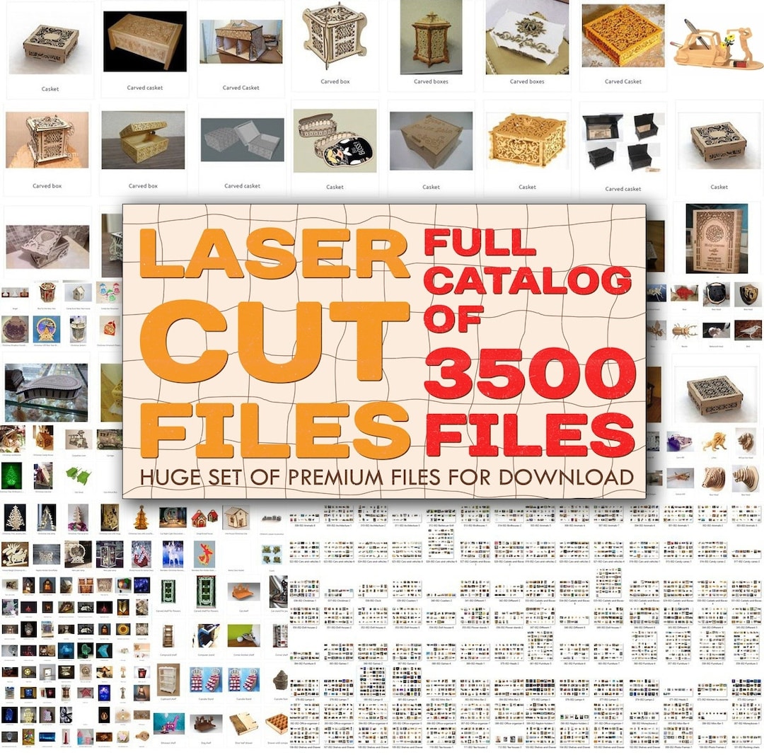 3500 Laser Cut Files, Cnc Laser, Cnc Dxf File, Cnc Cut Files, Cdr ...