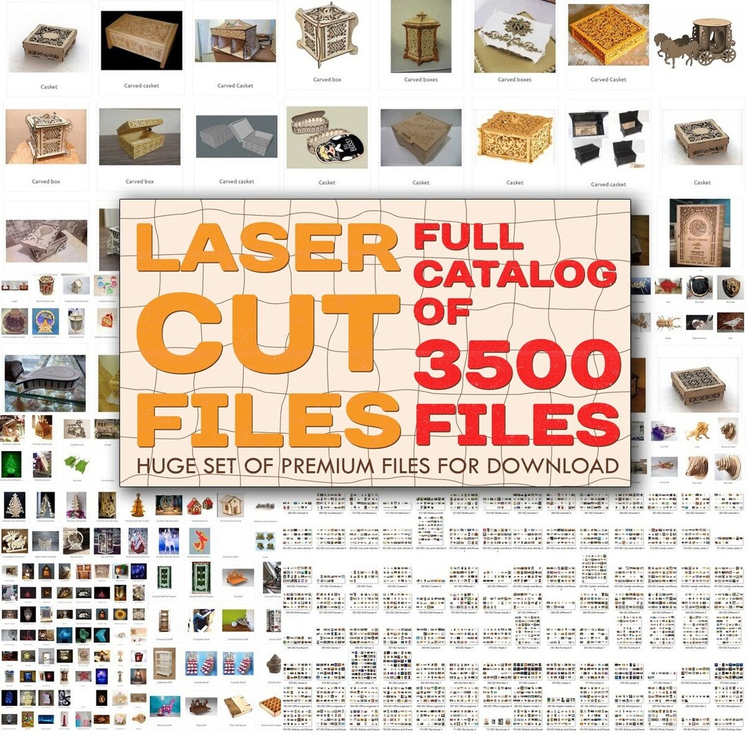 3500 Laser Cut Files, Laser Cutouts, Laser Cut Patterns, Laser Cut Cnc ...