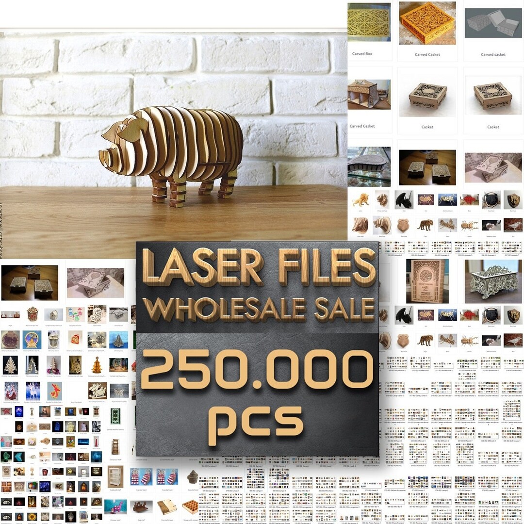250,000 Laser Cut Files, Laser Cut File, Vector Model, for Laser Files, File Cdr, Laser Cut Svg ...