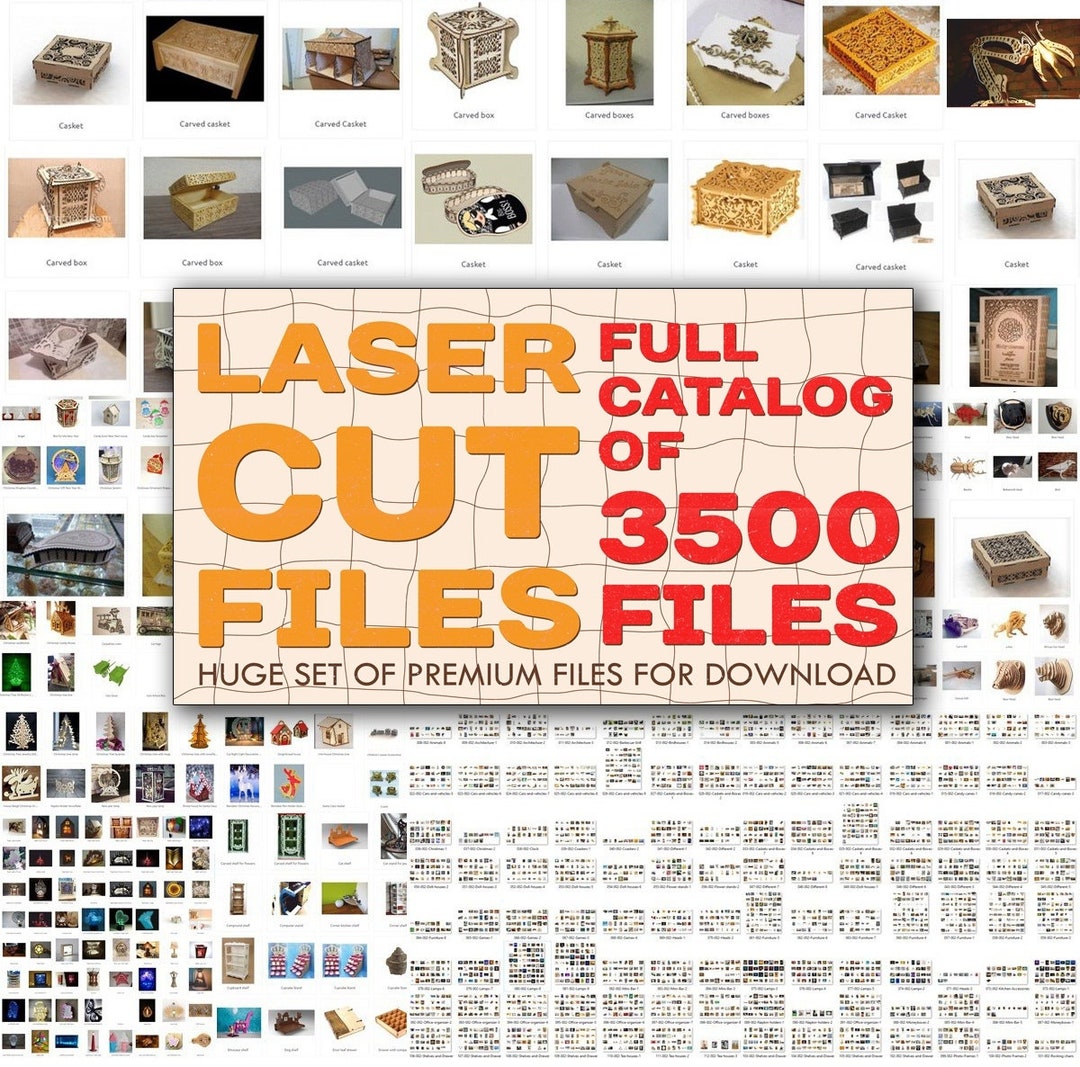3500 Laser Cut Files, Vector Laser Cut, Vector Plan for Cnc, Vector ...