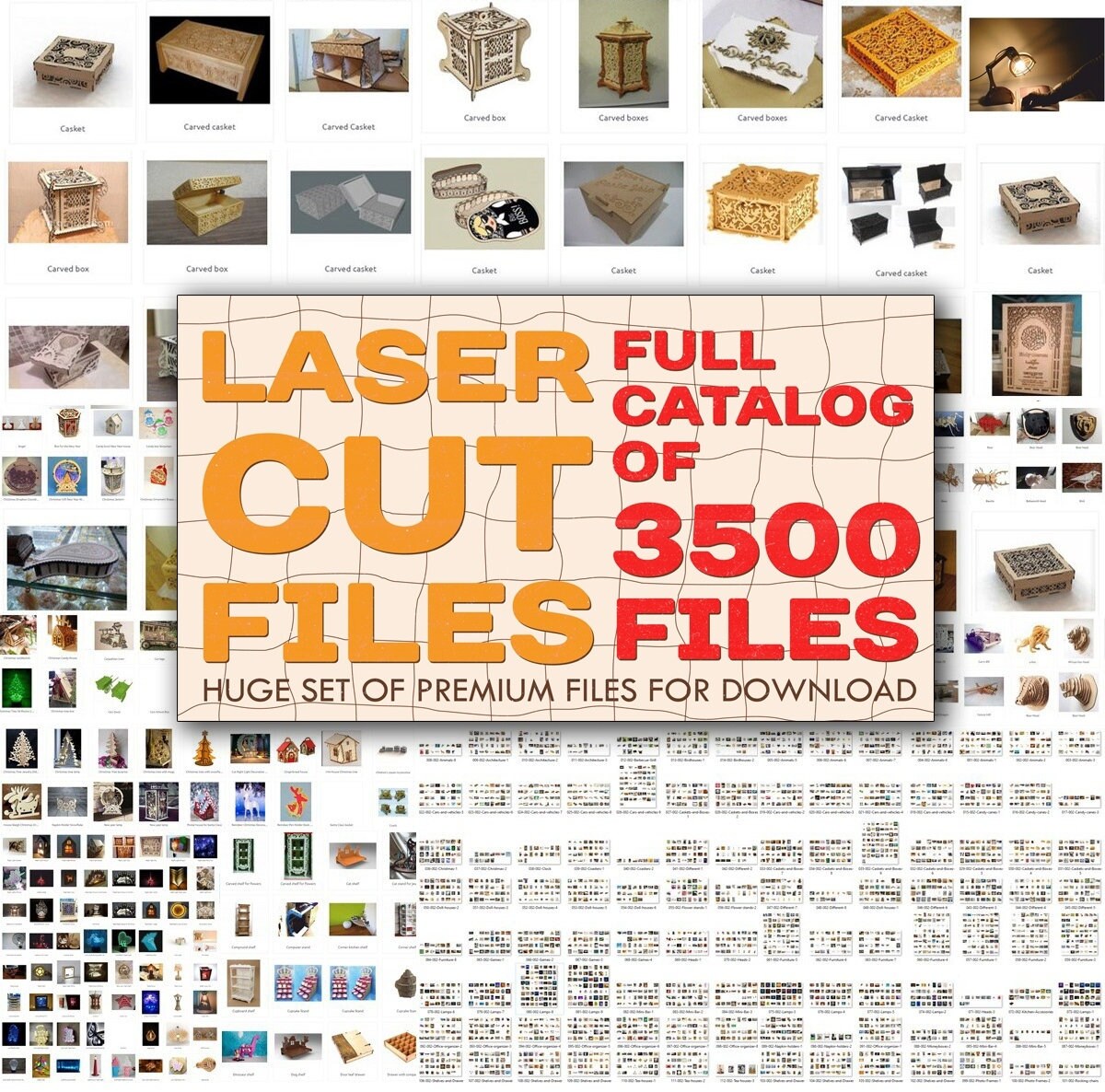 3500 Laser Cut Files, Glowforge Vector, Glowforge, Files for Cnc, File ...