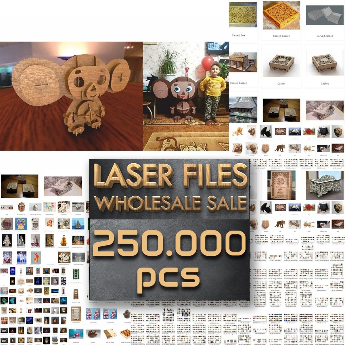 250,000 Laser Cut Files, Laser Cut Files, Vector Model, Cnc Project ...