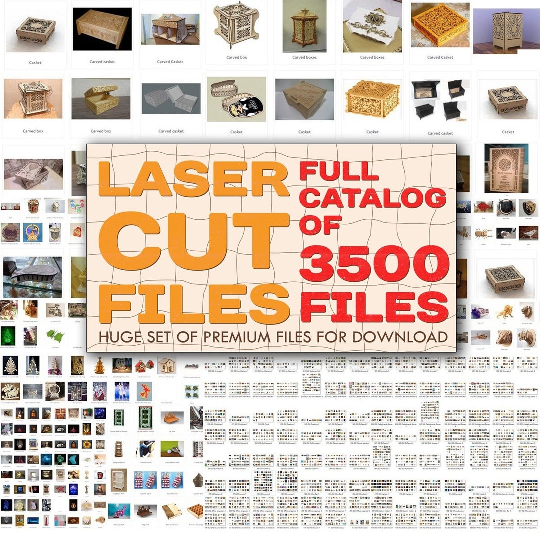 3500 Laser Cut Files, File Laser Cnc Plan, File Cdr, Laser Cutting ...