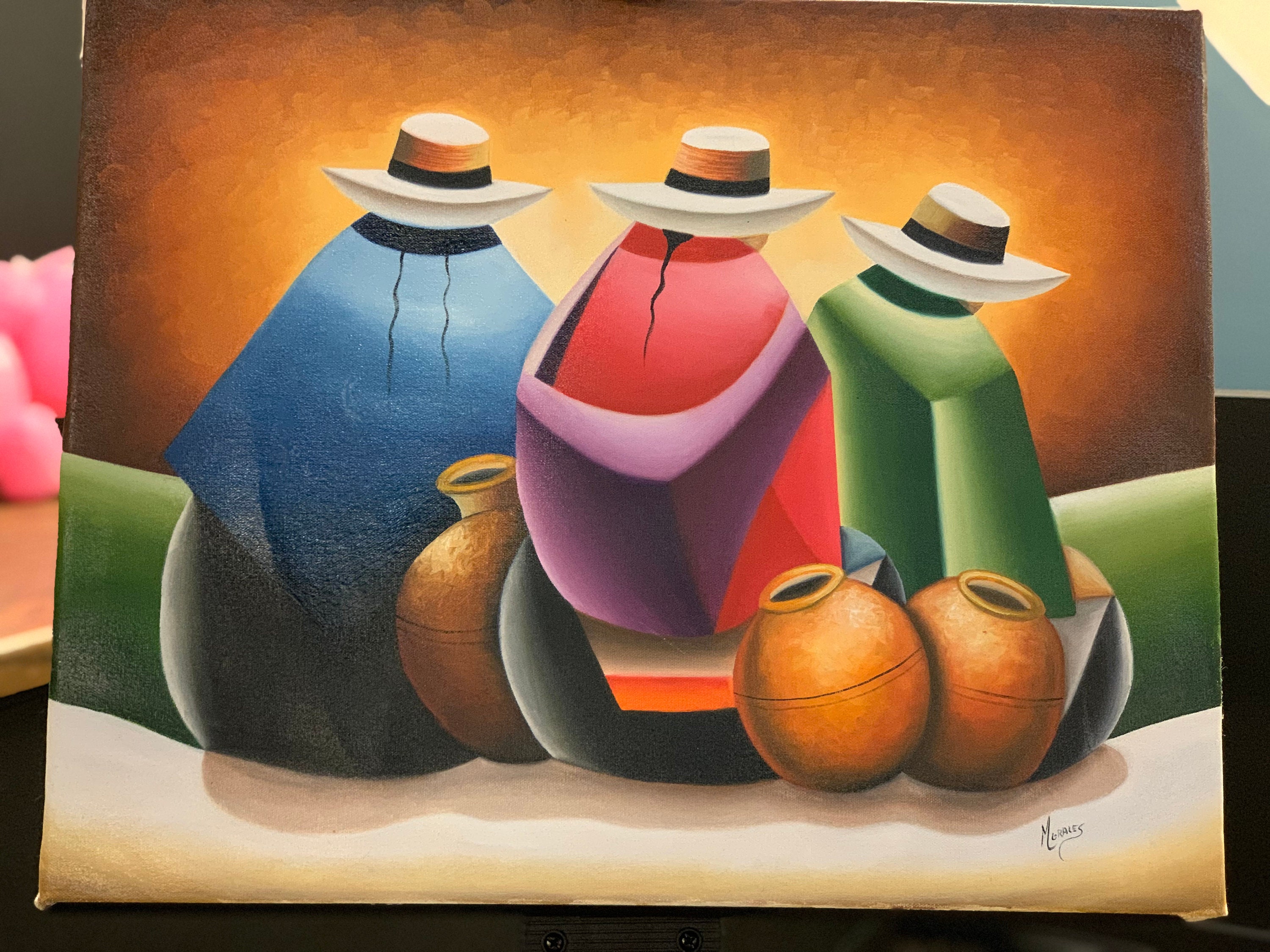 Canvas Peruvian Indian Paintings - Etsy