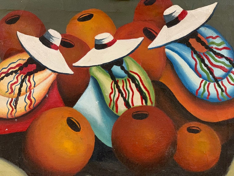 Canvas Peruvian Indian Paintings - Etsy