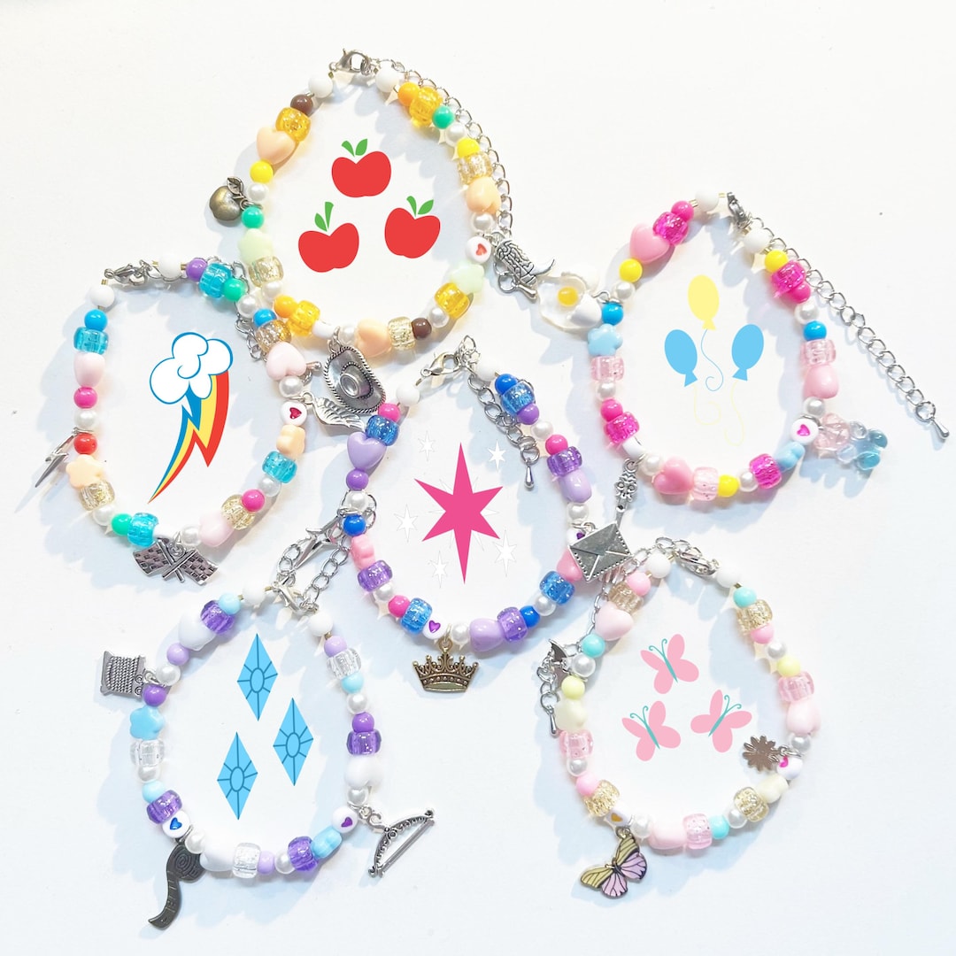 My Little Pony MLP Matching Bracelets - Etsy