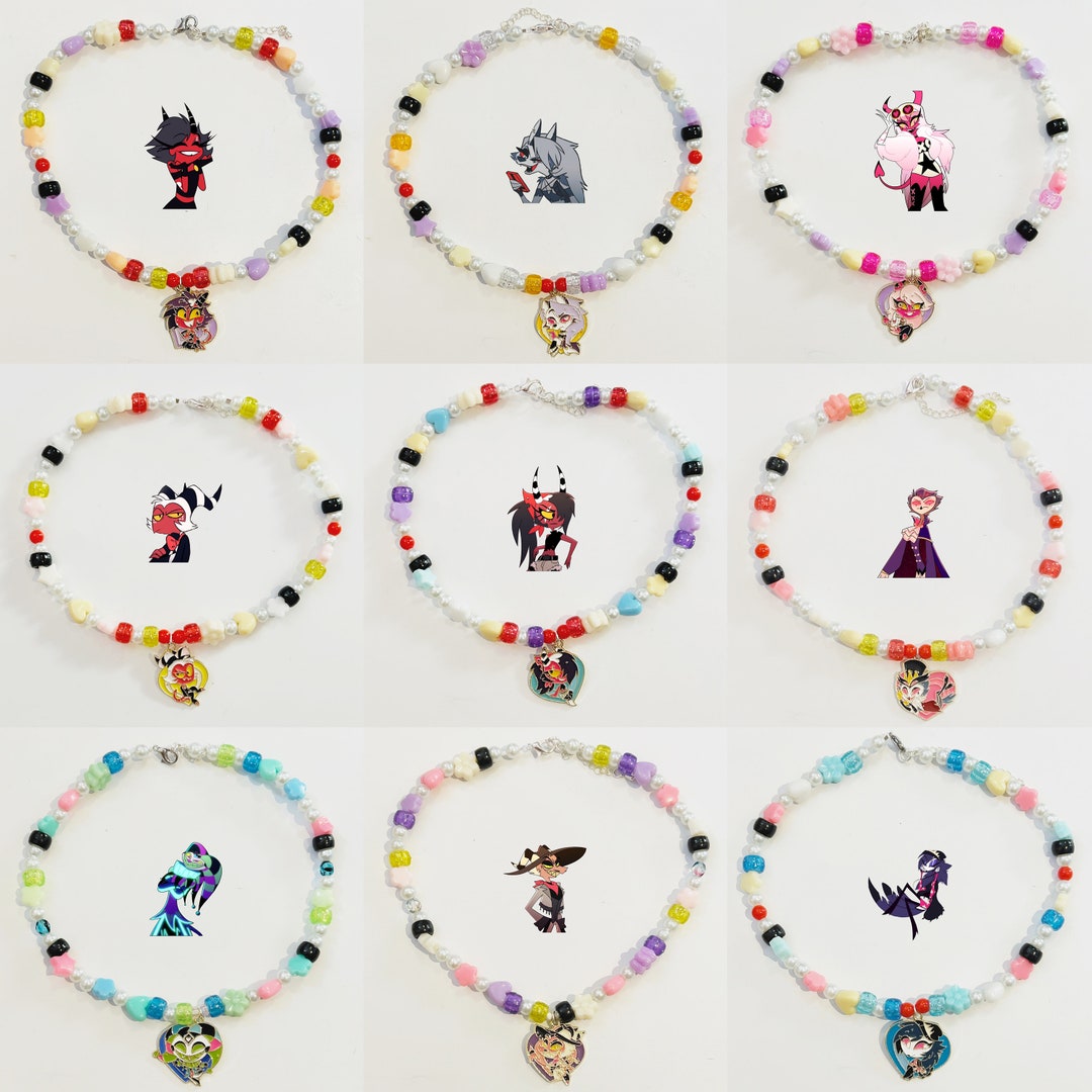 Helluva Boss Charm Necklaces - Etsy
