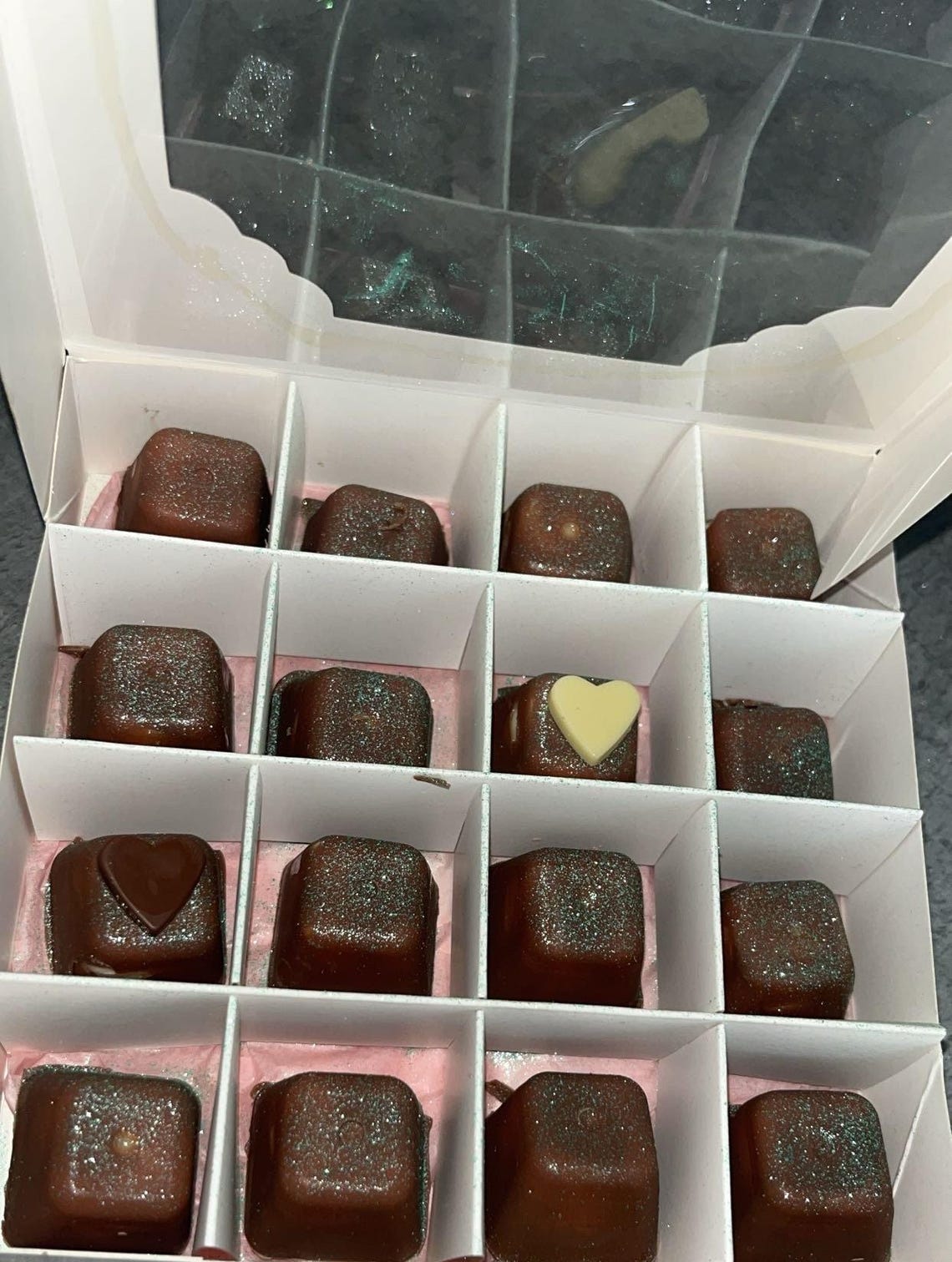 Handmade Chocolates, Different Flavours, Different Colours - Etsy