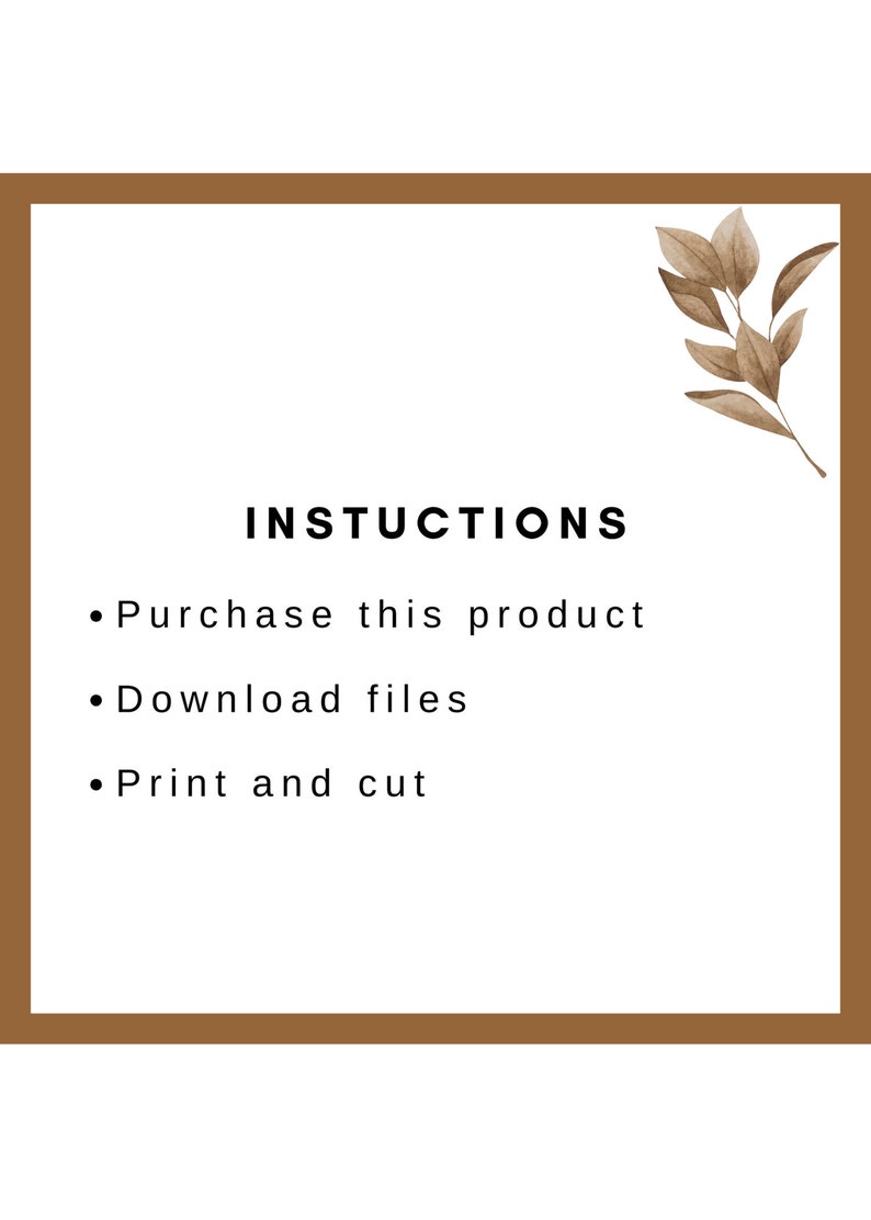 Editable Brown Minimalist Thank You Card Printable High Quality Digital ...