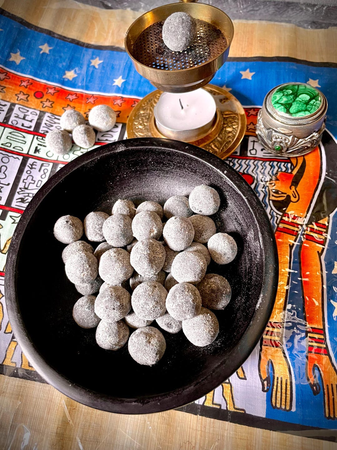 Edfu Kyphi Incense - Etsy