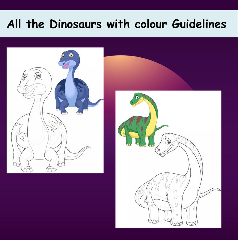 Coloring Book for Kids, Fun Printable Coloring Pages | Dino Activity ...