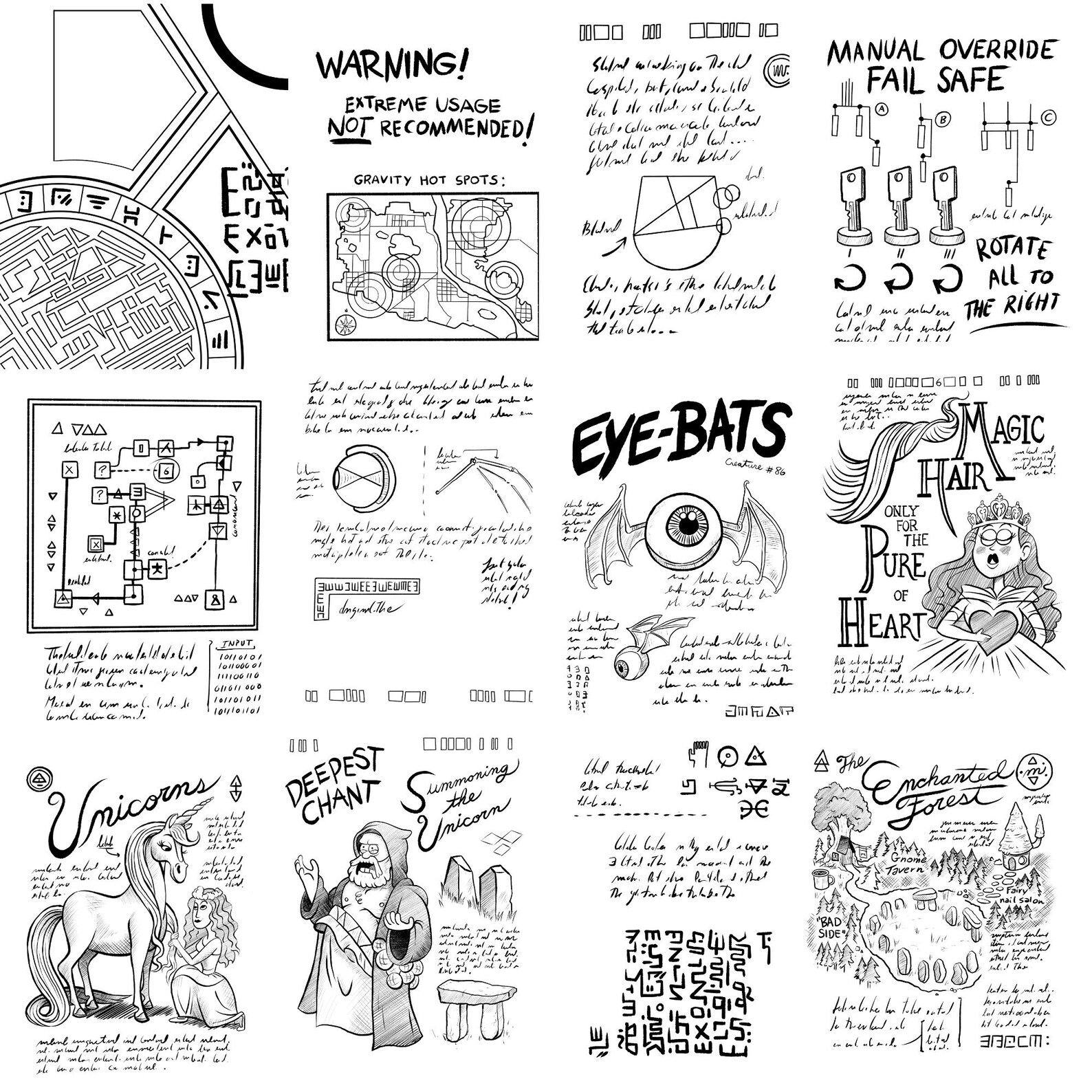 140+ Gravity Falls Diary PNG Bundle | High-quality Clipart for Fans ...