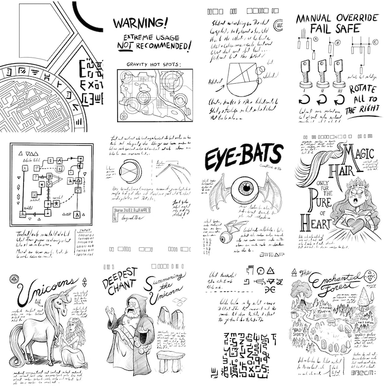140+ Gravity Falls Diary PNG Bundle | High-quality Clipart for Fans ...