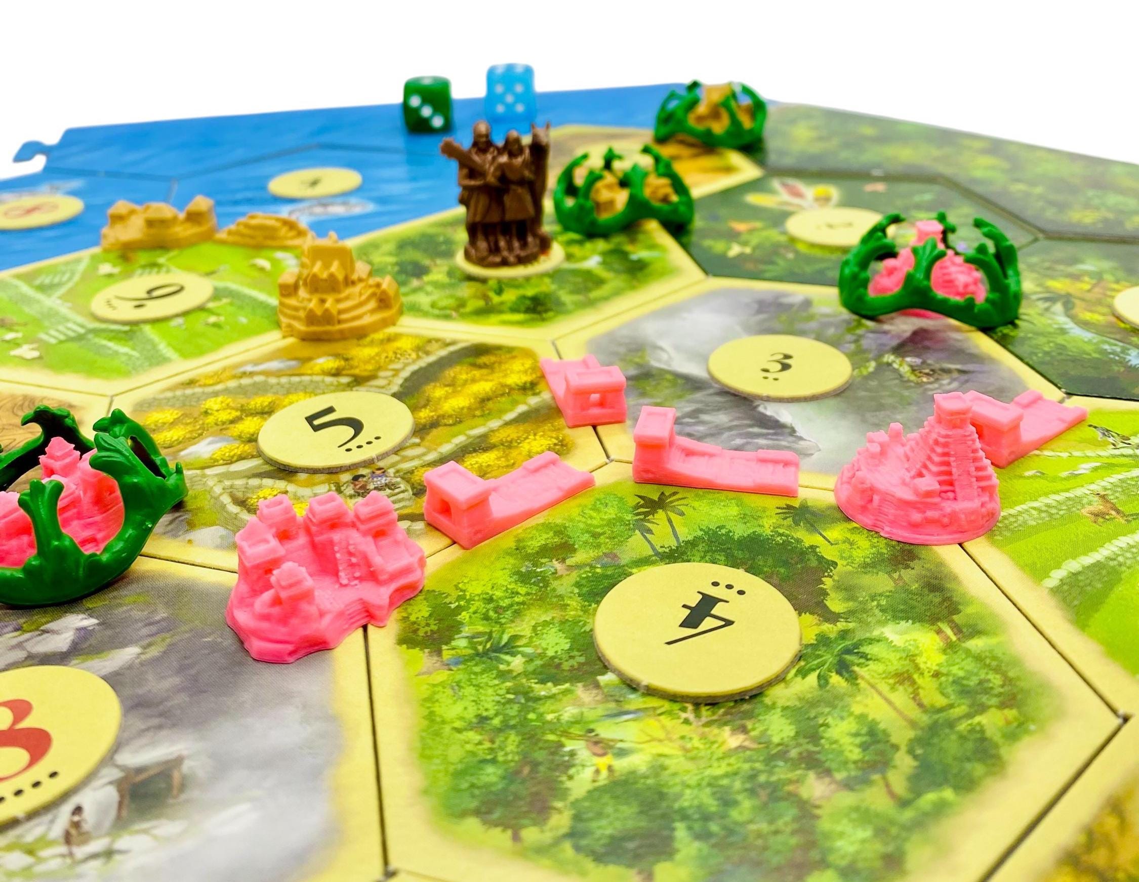 Catan Nations: Mayan - Base Game Set // Rise of the Inkas - Etsy