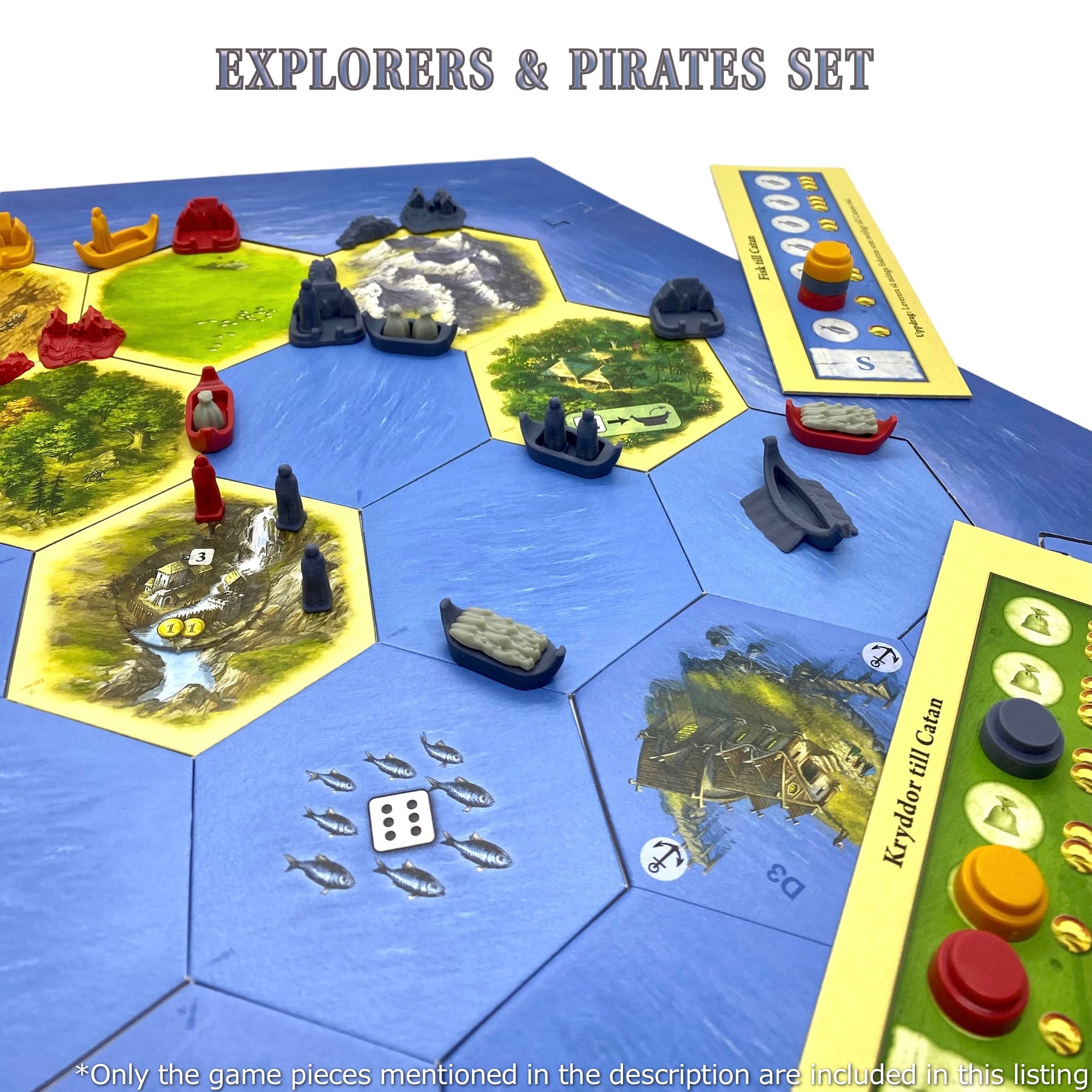 Catan: Explorers & Pirates Set - Etsy