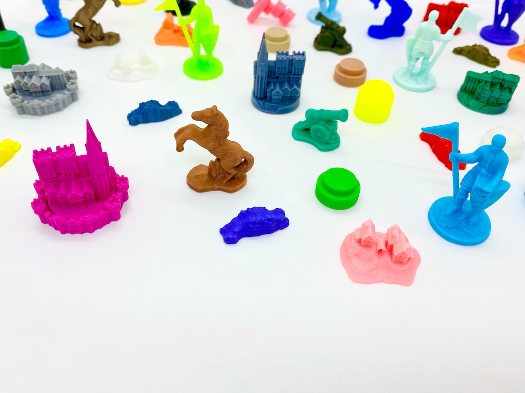 Catan: the Knight’s Struggle Bundle [catan+ck+loc] (40 Game Pieces) - Etsy