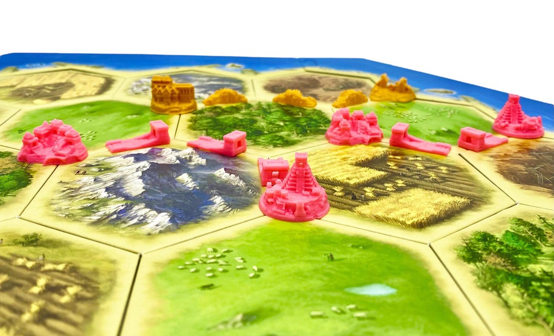 Catan Nations: Mayan - Base Game Set // Rise of the Inkas - Etsy