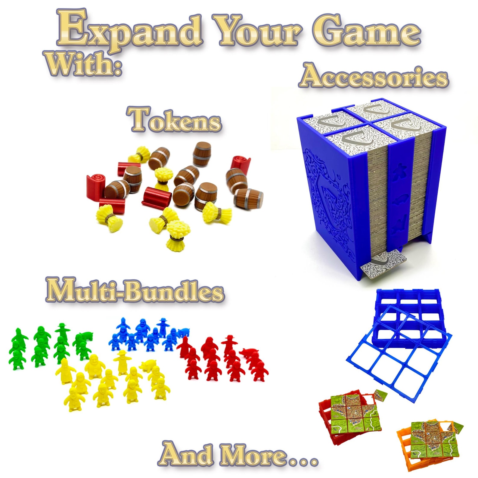 Realistic Meeples - Set of 12 (for Games Like Carcassonne) - Etsy