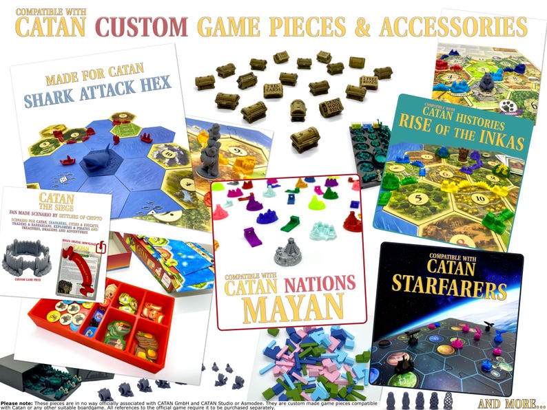 Catan Nations: Mayan - Base Game Set // Rise of the Inkas - Etsy