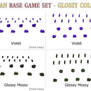 Catan Base Game Set - Glossy Colors - Etsy