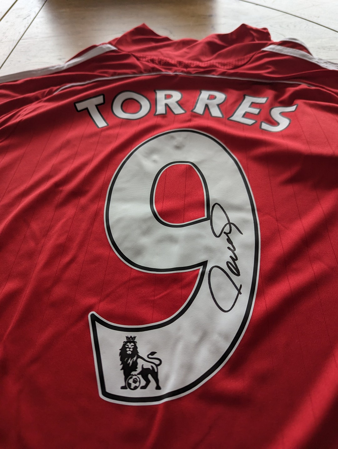 Fernando Torres Signed Liverpool Jersey - Etsy