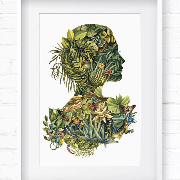 Flora and Fauna Art - Etsy UK