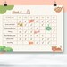 Kids Music Practice Chart | Printable Weekly Planner and Tracker - Etsy