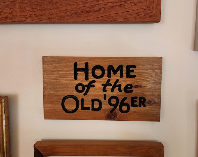 The Ol’ 96er Sign - Iconic Decor From the Great Outdoors Movie - Etsy