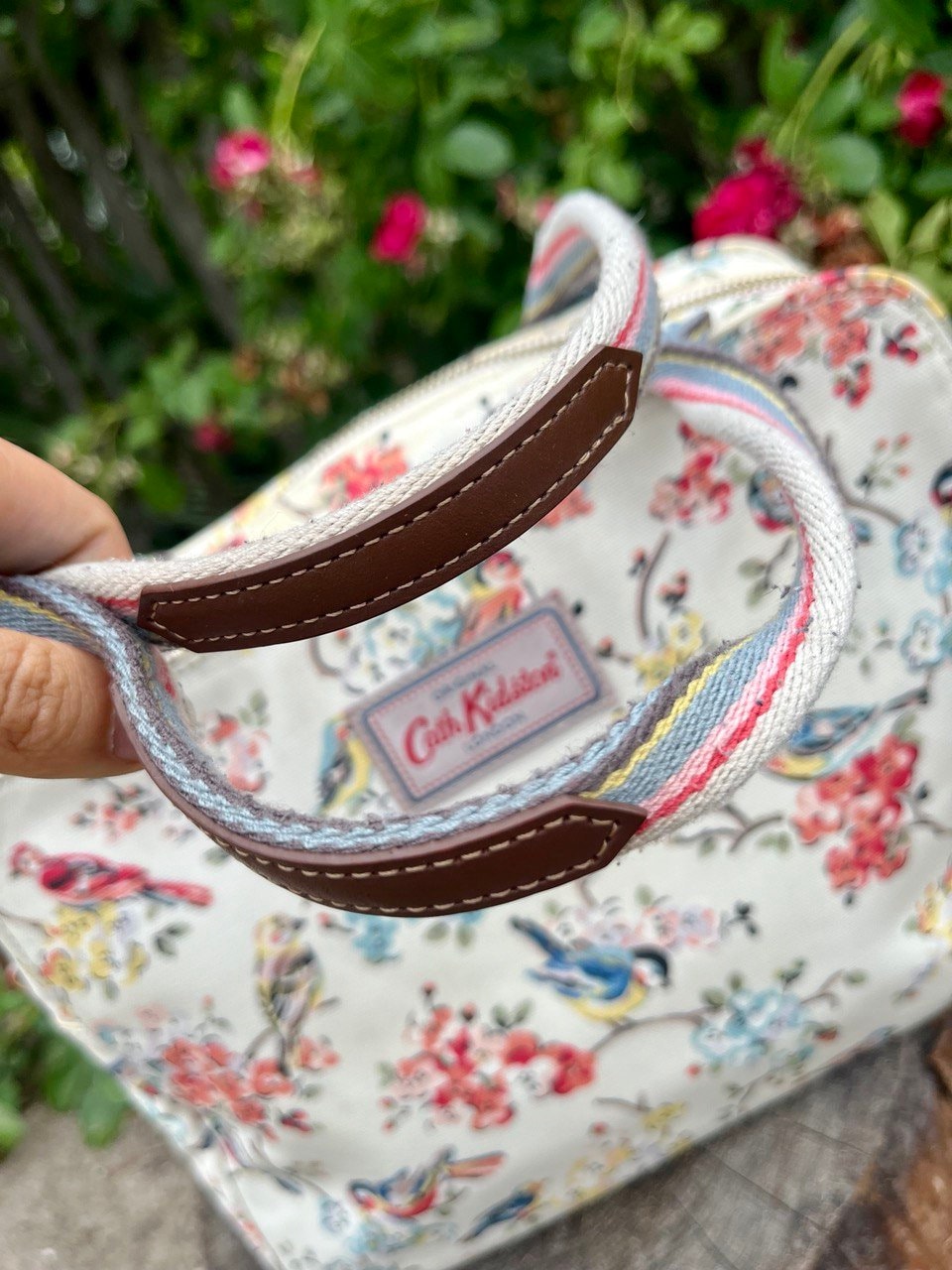 Cath Kidston Floral Tote Bag Vintage Style Handbag With Flower Print ...