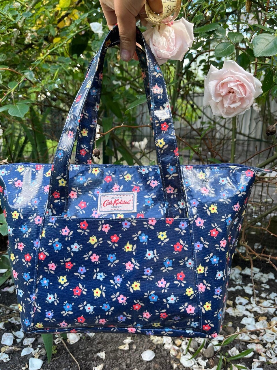 Cath Kidston Floral Tote Bag Vintage Style Handbag With Flower Print ...