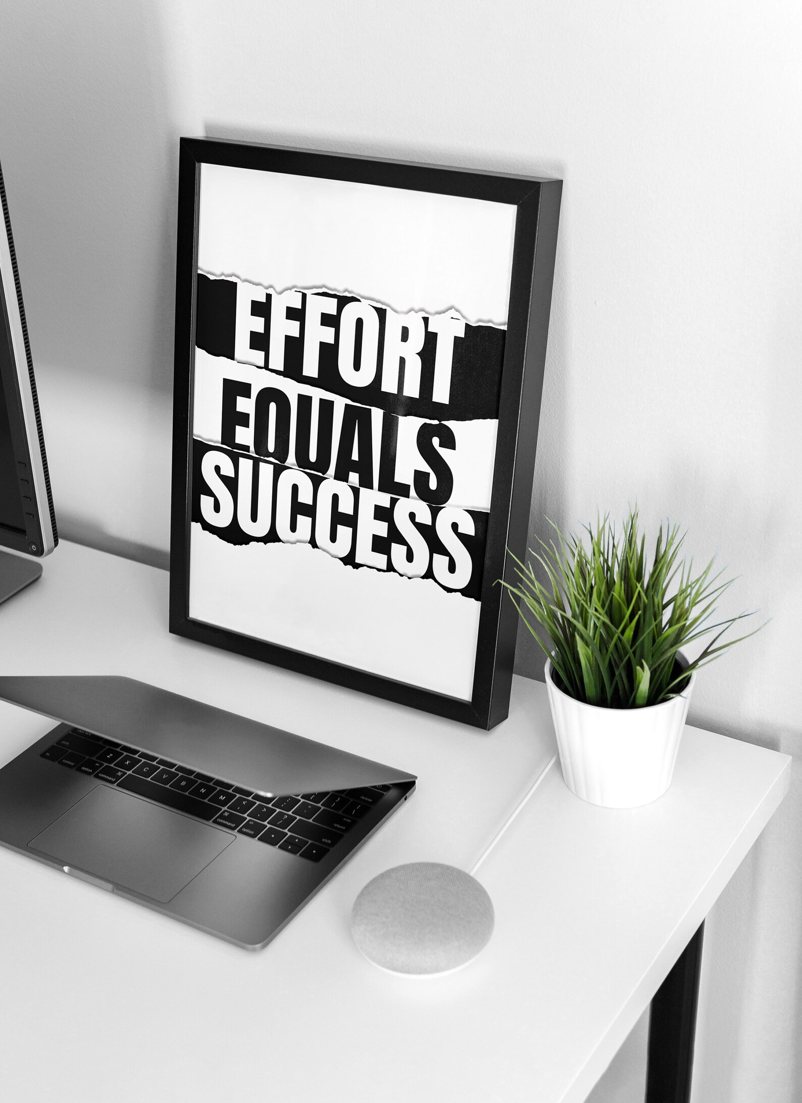 Effort Equals Success Motivational Digital Print Inspirational Office ...