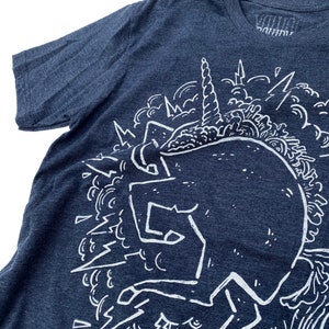 Uni Corn Taco // Adult Crew T-shirt - Etsy