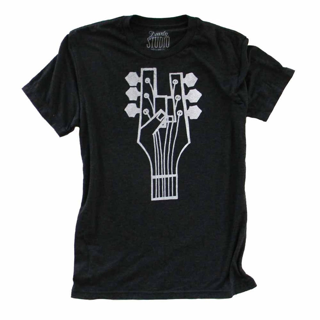 Rock Hand // Adult Crew T-shirt - Etsy
