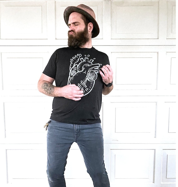 Beats per Minute BPM // Adult Crew T-shirt | Etsy