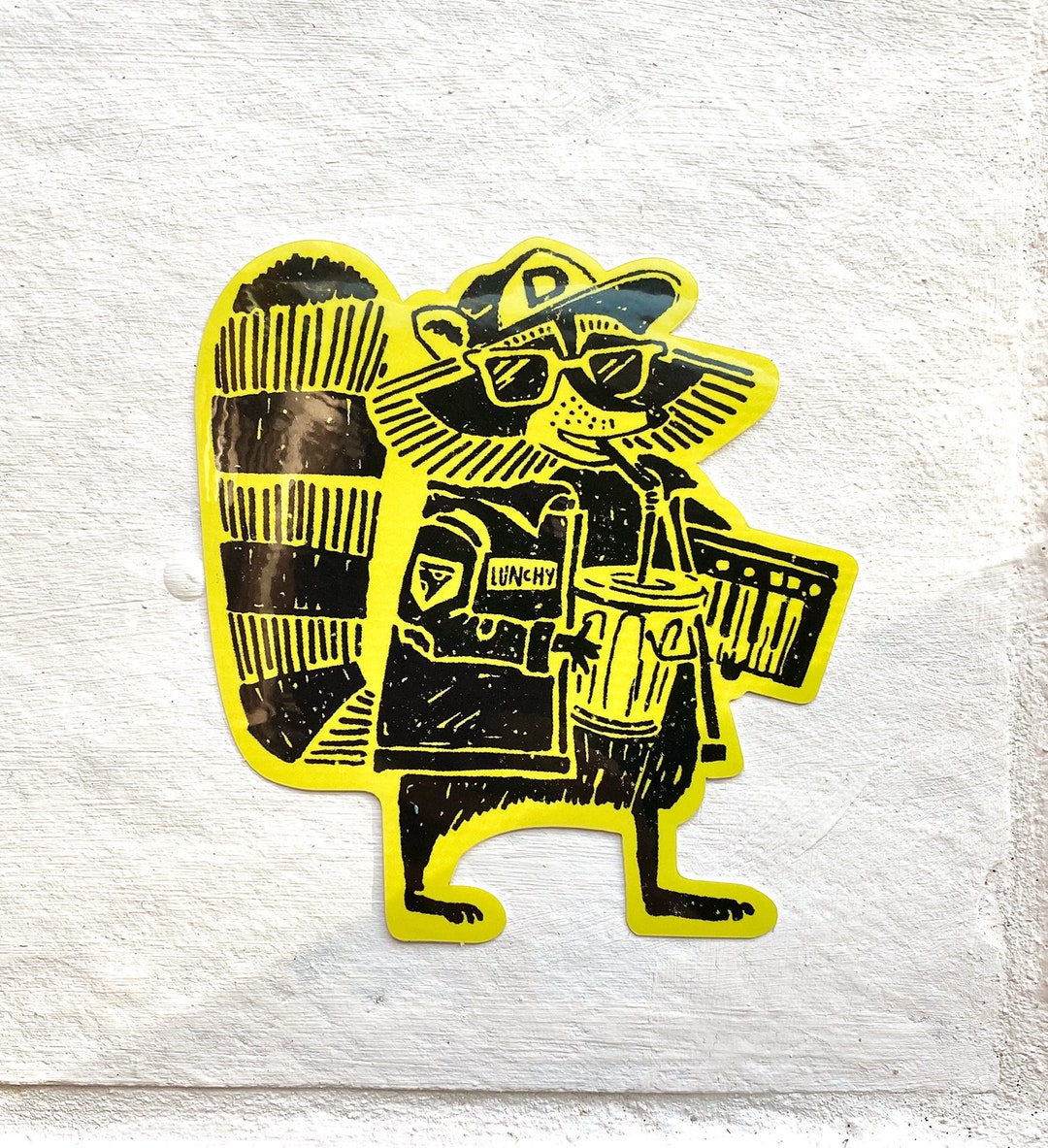 Lunchy // Vinyl Sticker // 4in - Indoor & Outdoor - Etsy