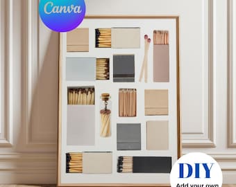 Customized Matchbook Template | Create Your Own | Personalized Matches ...