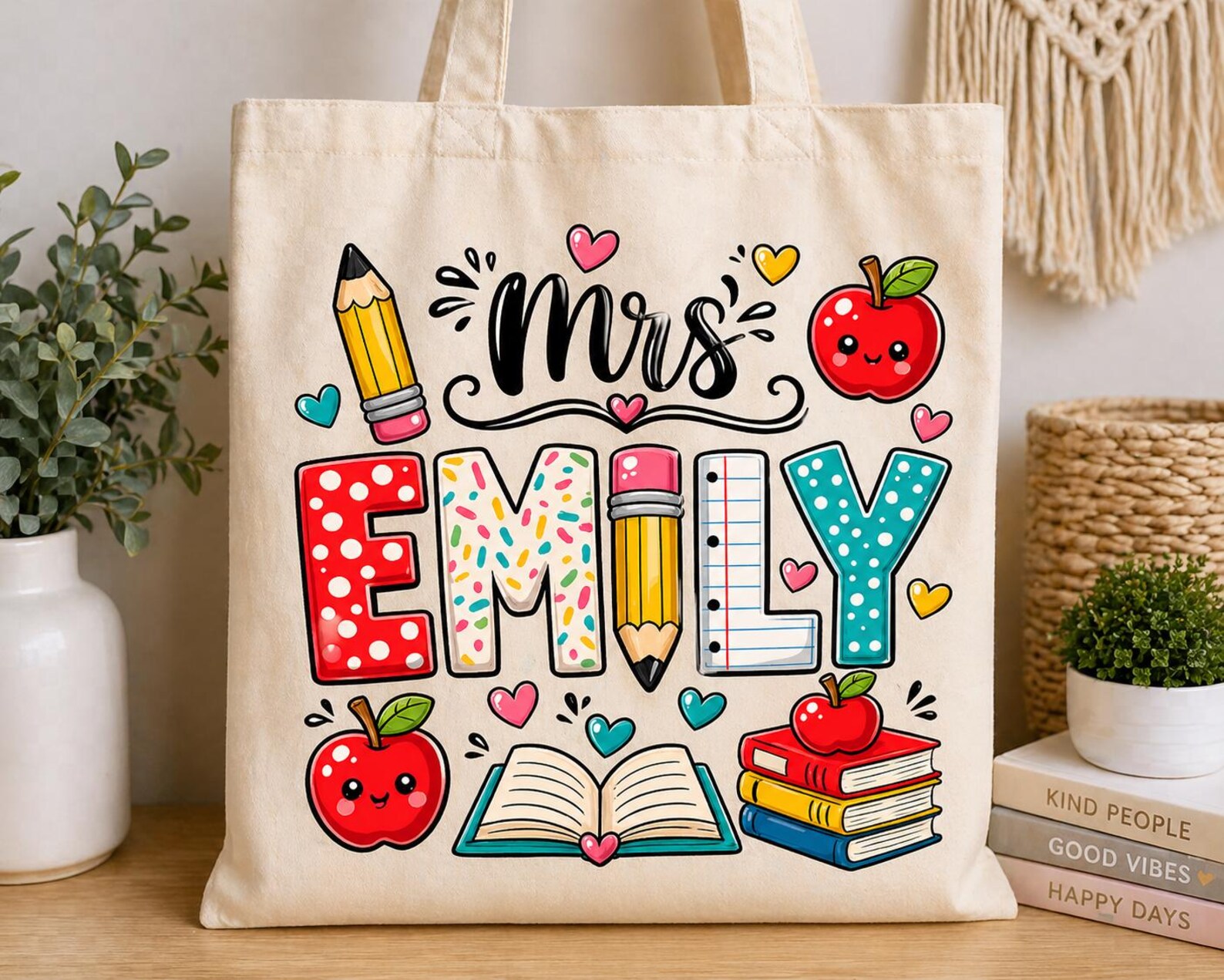 Custom Teacher Name PNG: Personalized Teacher Appreciation Design ...