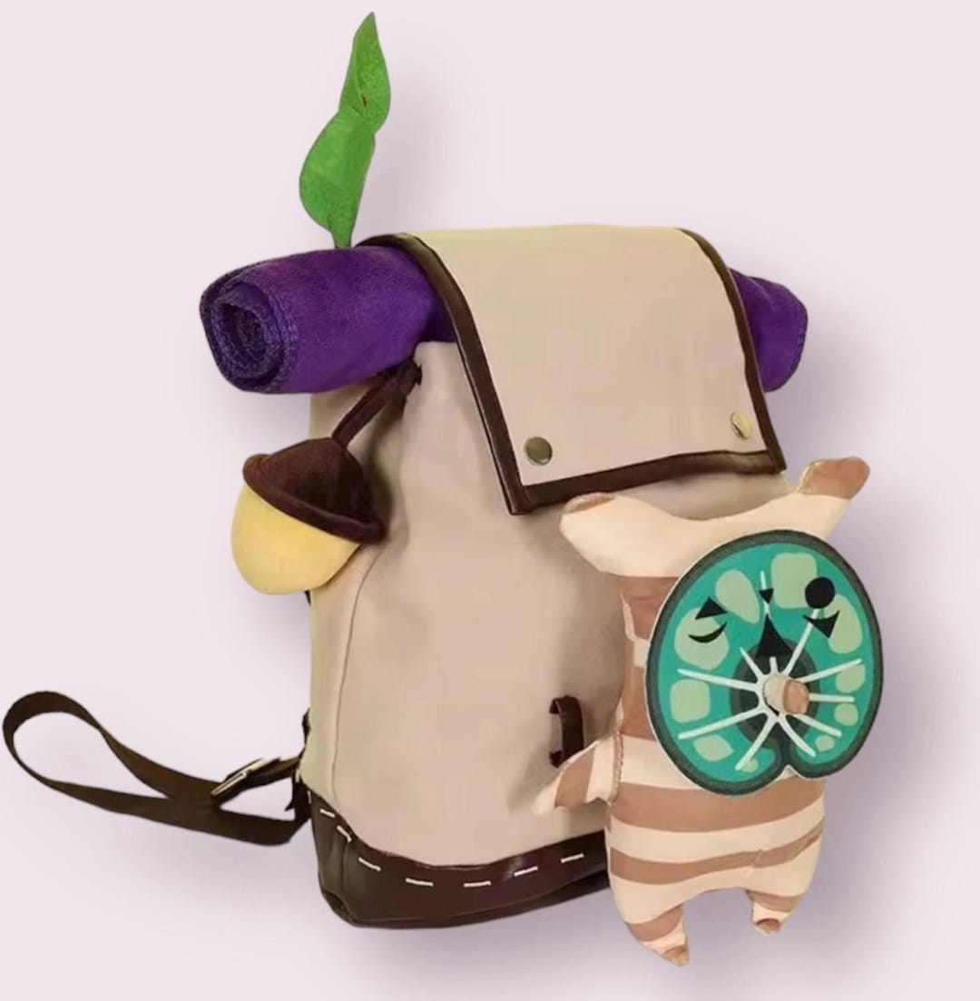 Handmade Zelda Inspired Korok Backpack Zonai My Friend Korogu Inspired ...