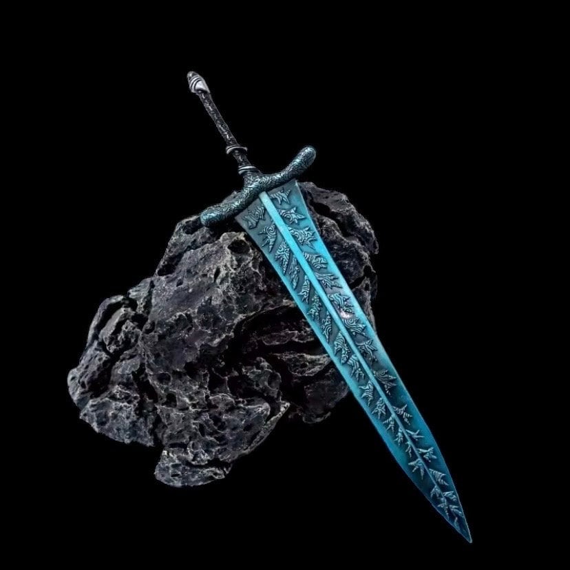 Custom Dark Moon Greatsword Prop Keychain Snow Witch Inspired ...