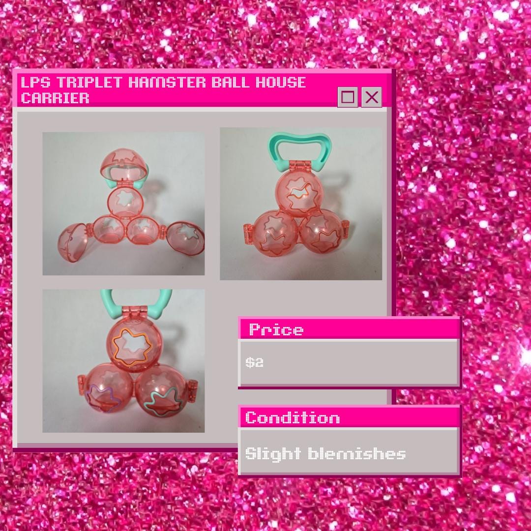 LPS HAMSTER CARRIER - Etsy