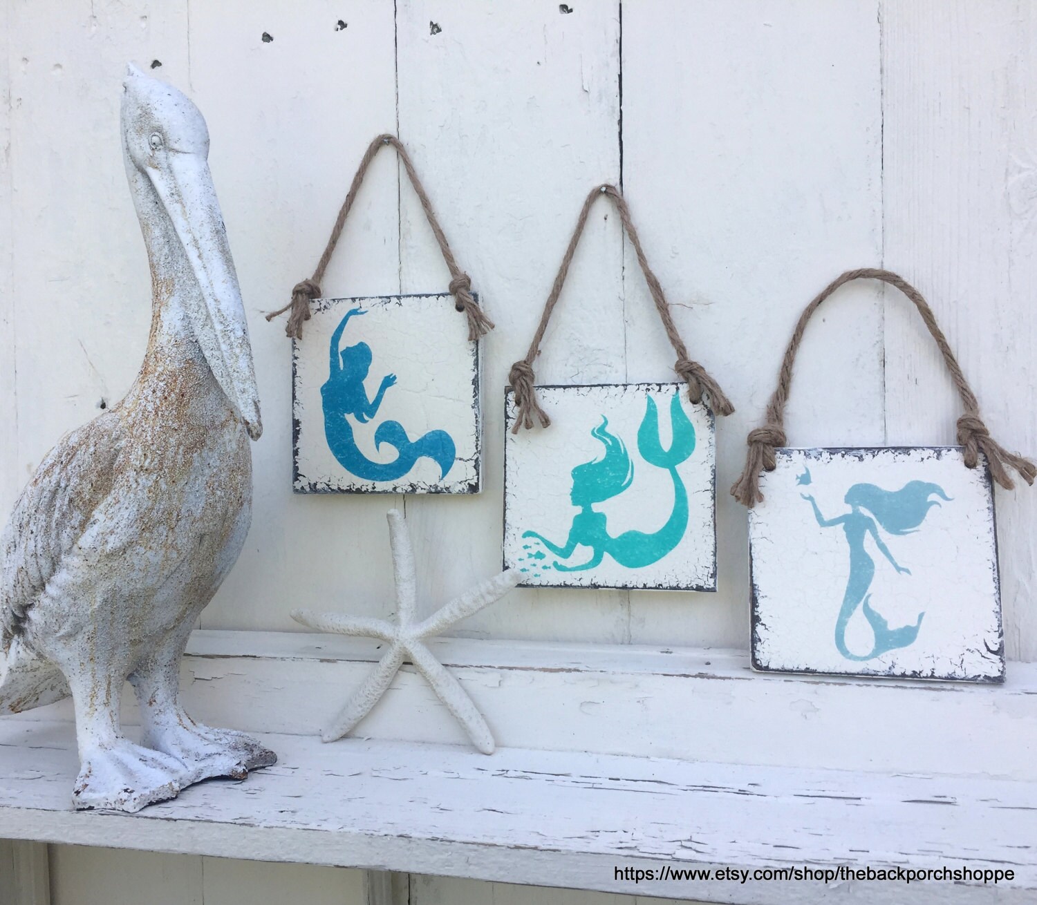 MERMAID Mermaid Signs Beach House Signs Shower Favors - Etsy Canada