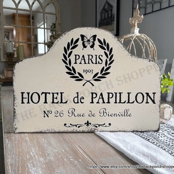 Paris Signs - Etsy