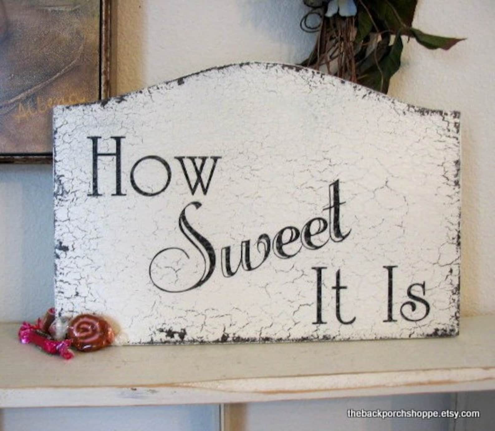 HOW SWEET IT is Wedding or Reception Signs for Candy Table 13 | Etsy