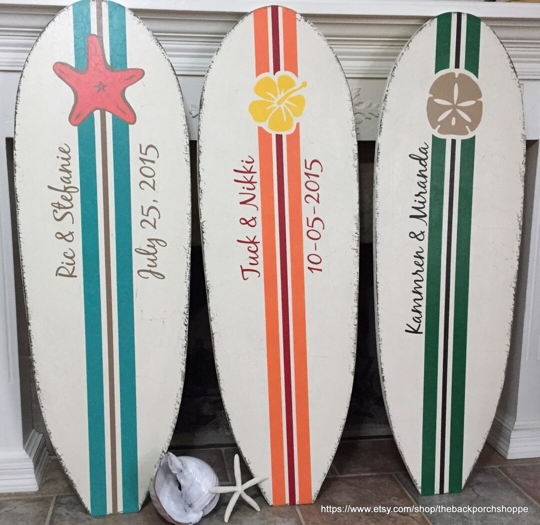 Wedding Guest Book, Guestbook Alternative, Beach Weddings, Tropical ...